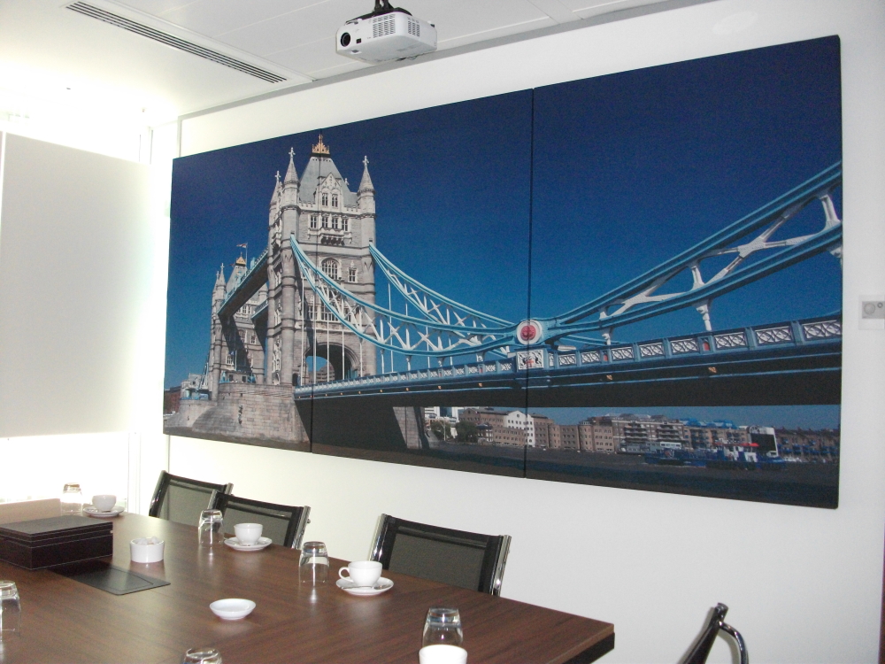 Printed Image Acoustic Panels - Custom Audio Designs